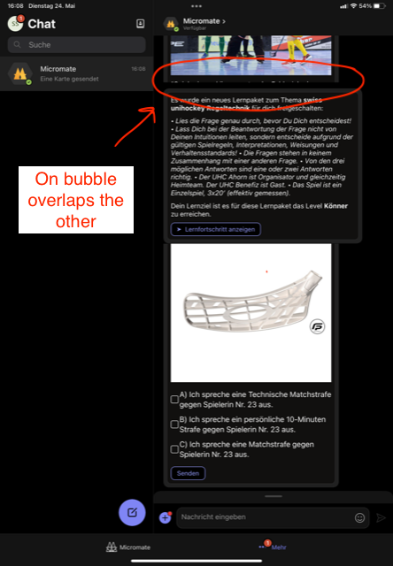 [Rendering] Cards overlap on IPad · Issue #6110 · MicrosoftDocs/msteams-docs · GitHub