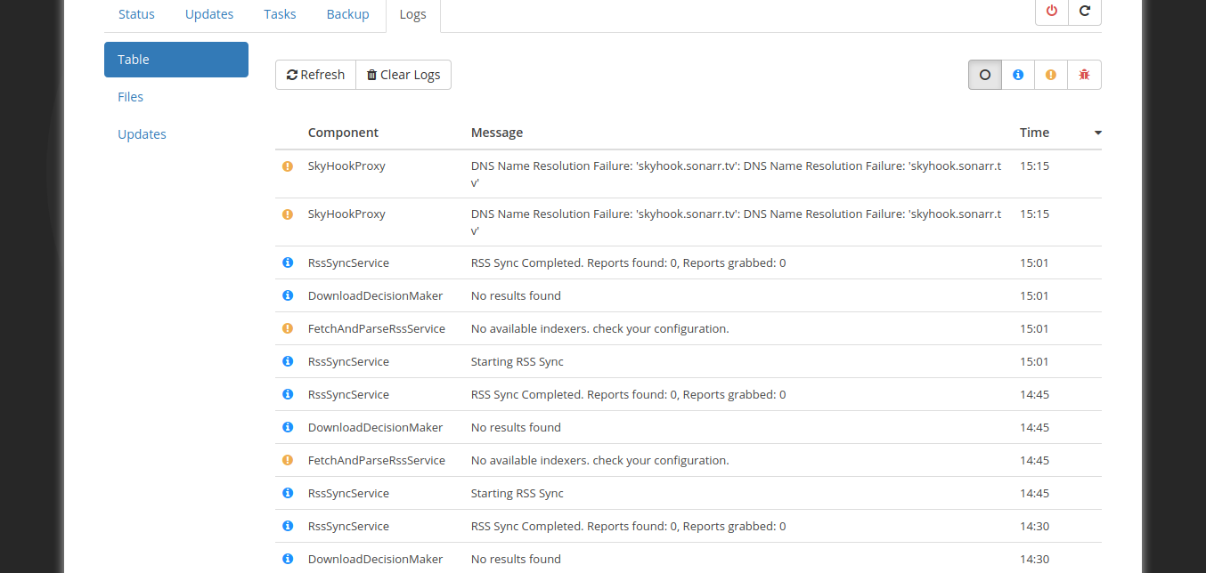 Multiple DNS Name Resolution Failure · Issue #3874 · Sonarr/Sonarr · GitHub