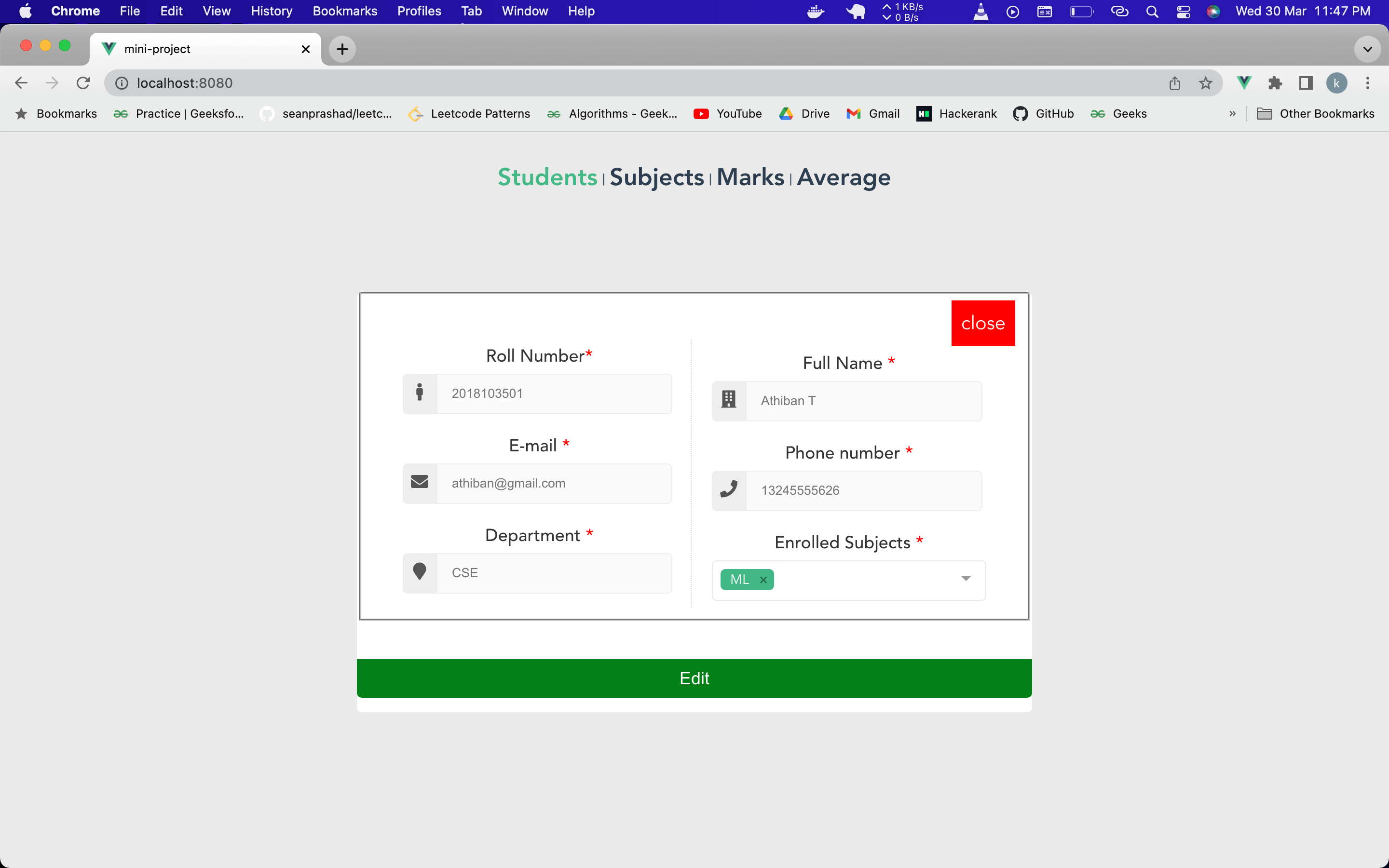 GitHub - kkeyan931/mini-project-front-end