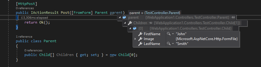 IFormFile binding doesn't work correctly using square bracket notation · Issue #30293 · dotnet ...