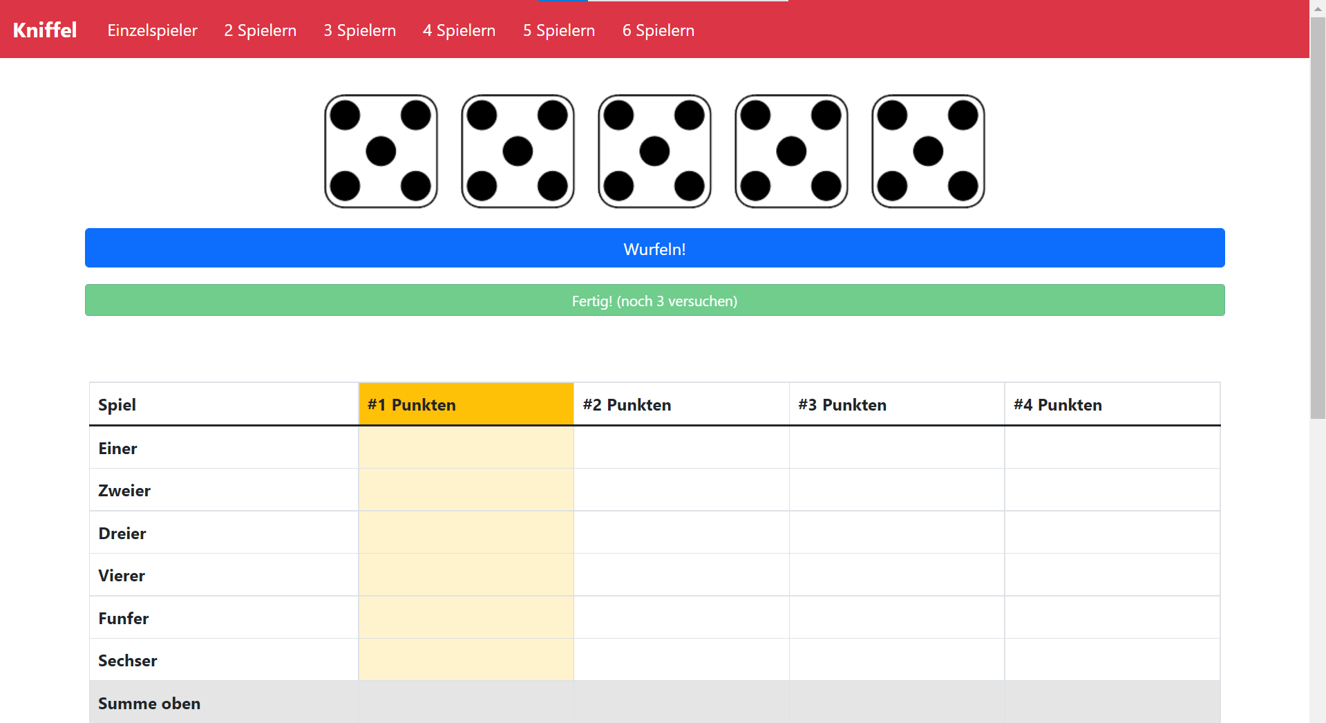 GitHub - FaboBence/Kniffel-React: Kniffel dice application on web browser page
