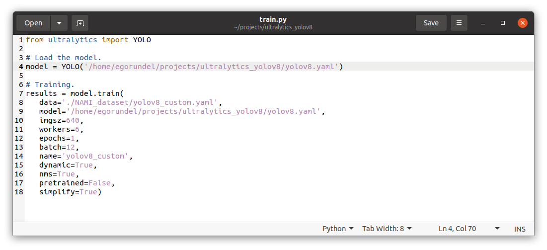 Start training without pretrained model · Issue #5113 · ultralytics/ultralytics · GitHub