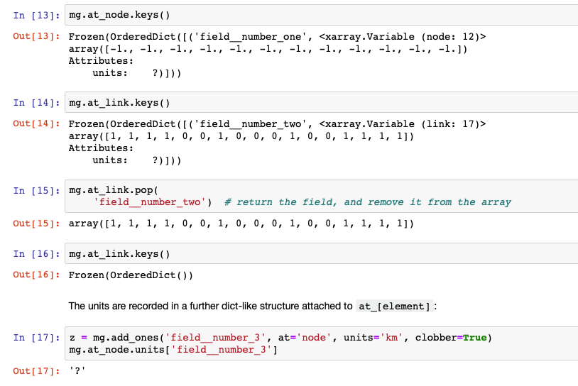 v2, fields, tutorials · Issue #1049 · landlab/landlab · GitHub