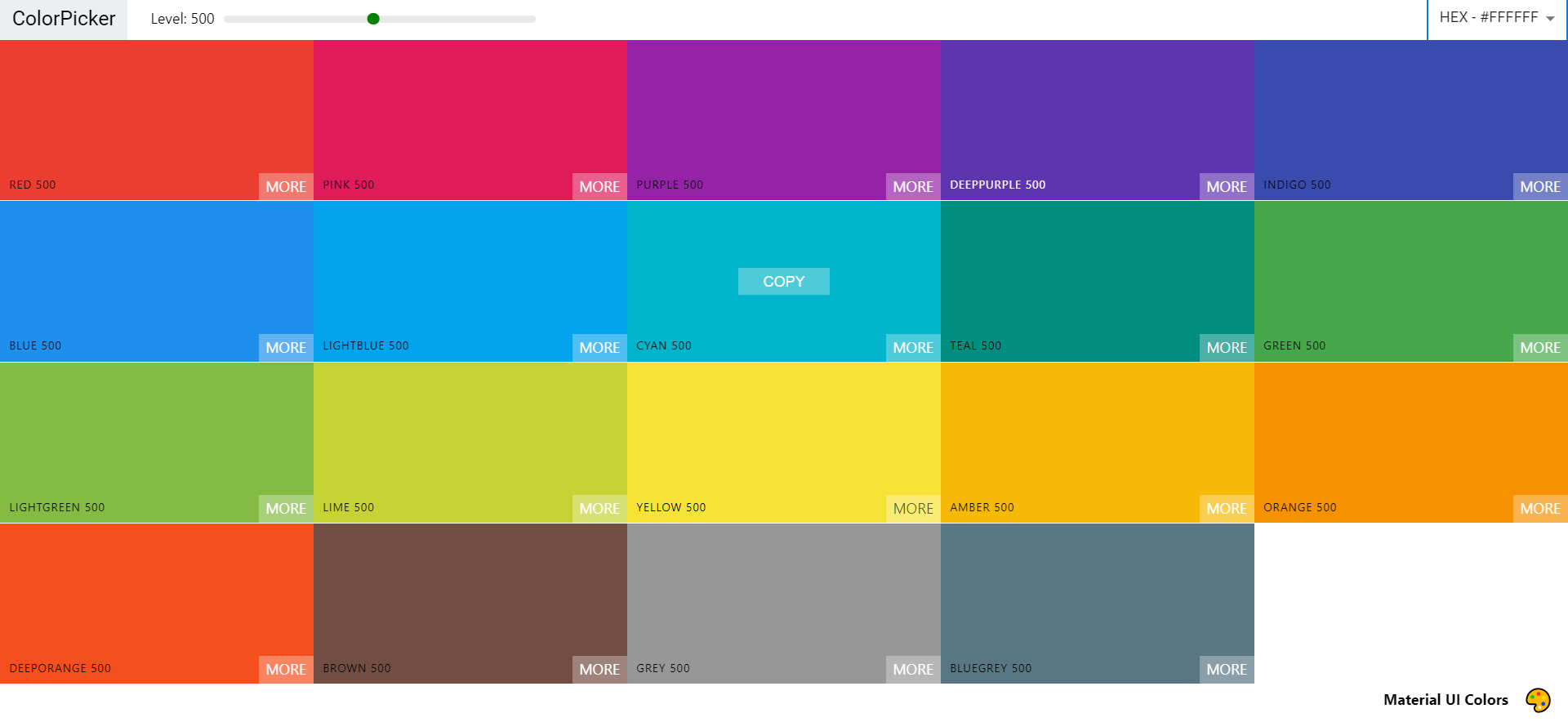 GitHub - AdityaShreySharma/Color-Picker: Hex, RGB, RGBA Color Picker