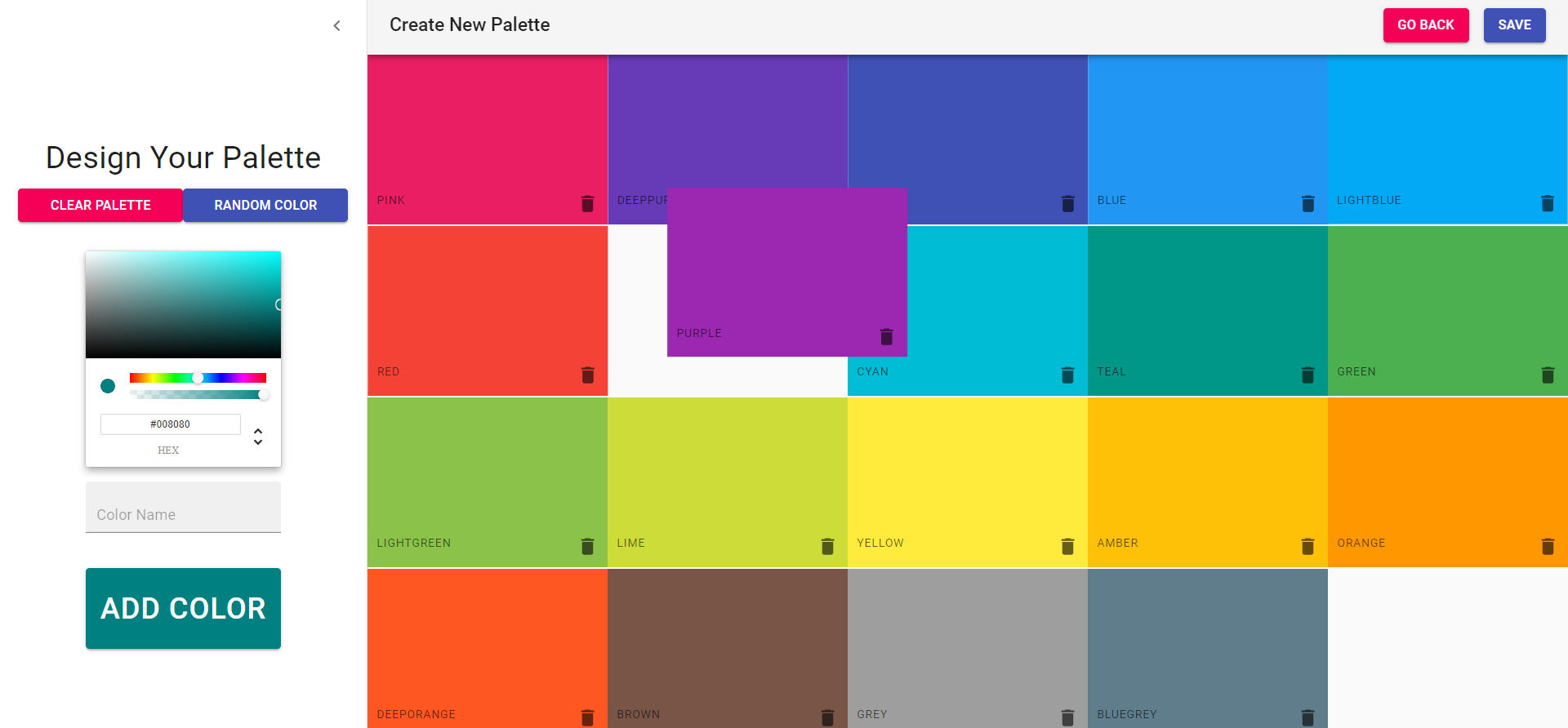 GitHub - AdityaShreySharma/Color-Picker: Hex, RGB, RGBA Color Picker