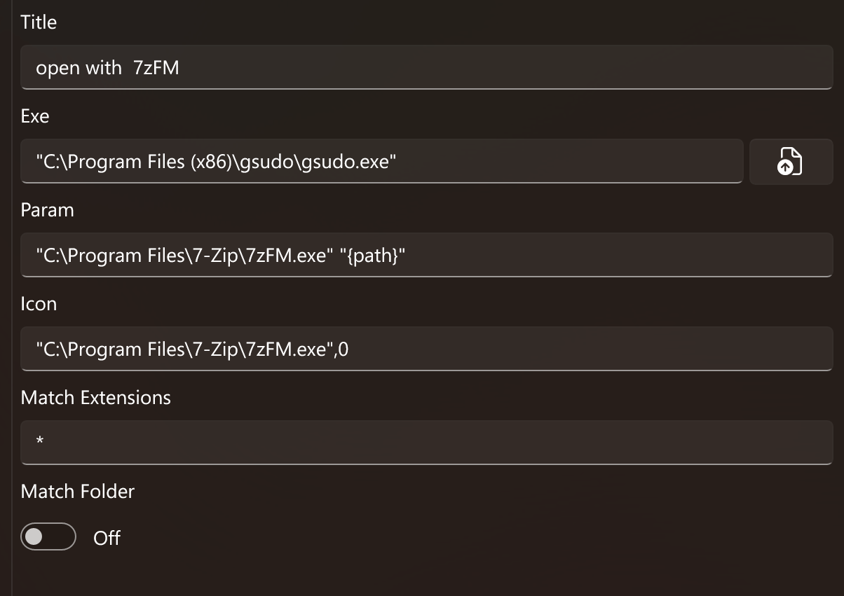 Is it possible to start a program as admin? · Issue #19 · ikas-mc/ContextMenuForWindows11 · GitHub
