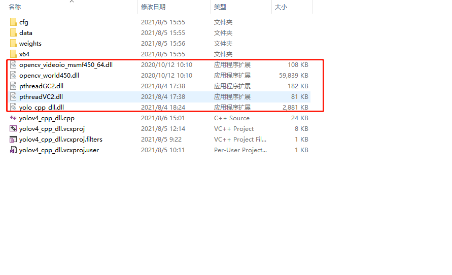 Github Spongebab Yolov4 Cpp Dll Yolov4的动态库使用，包括所有相关文件。