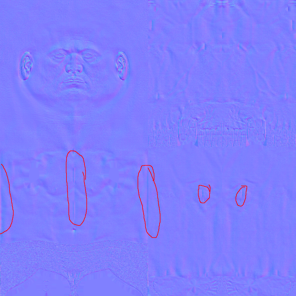 Baking causes normals to have line artefacts · Issue #83 · OliverJPost/HumGen3D · GitHub