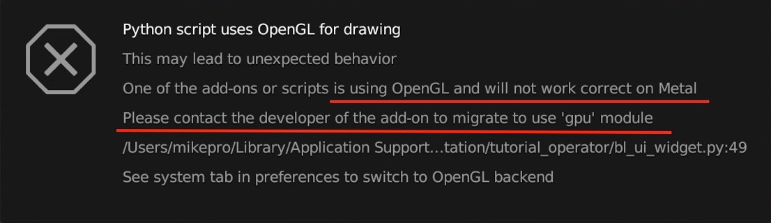 Opengl Backend Causes Errors On Metal · Issue 86 · Oliverjposthumgen3d · Github 