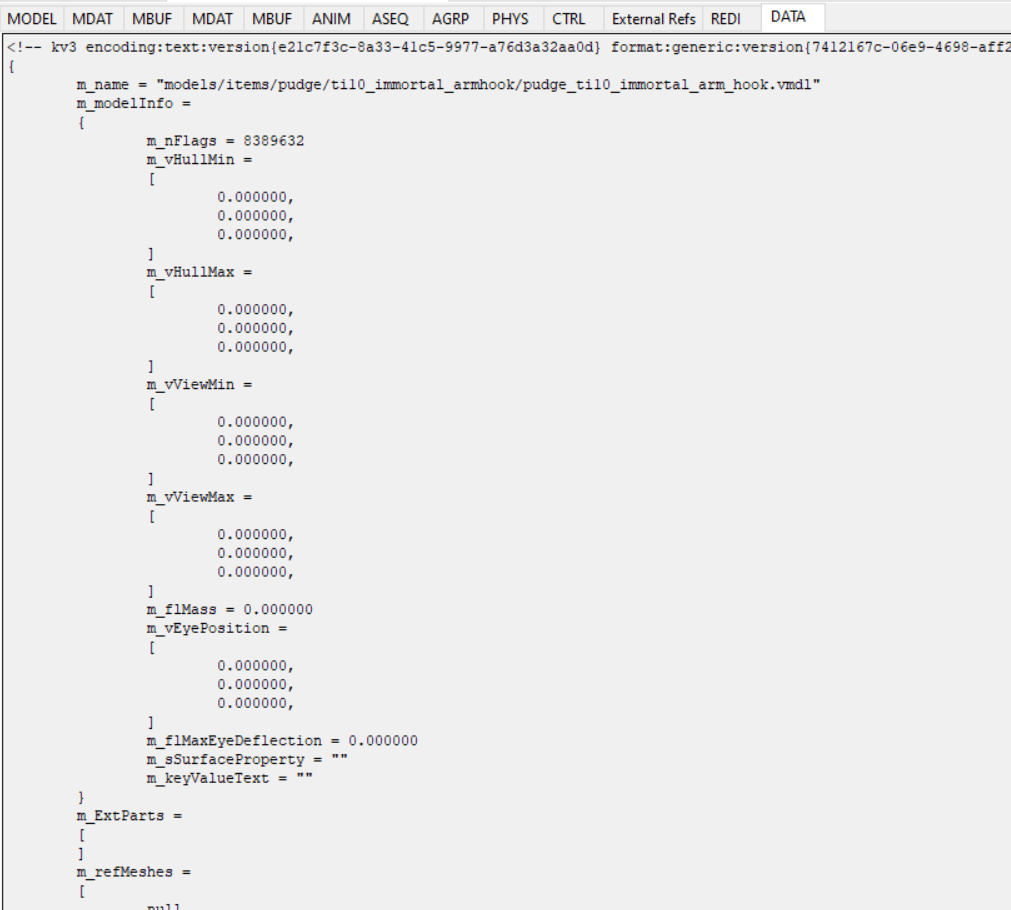 cli decompile to .vmdl · Issue #361 · ValveResourceFormat ...