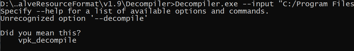 cli decompile to .vmdl · Issue #361 · ValveResourceFormat/ValveResourceFormat · GitHub