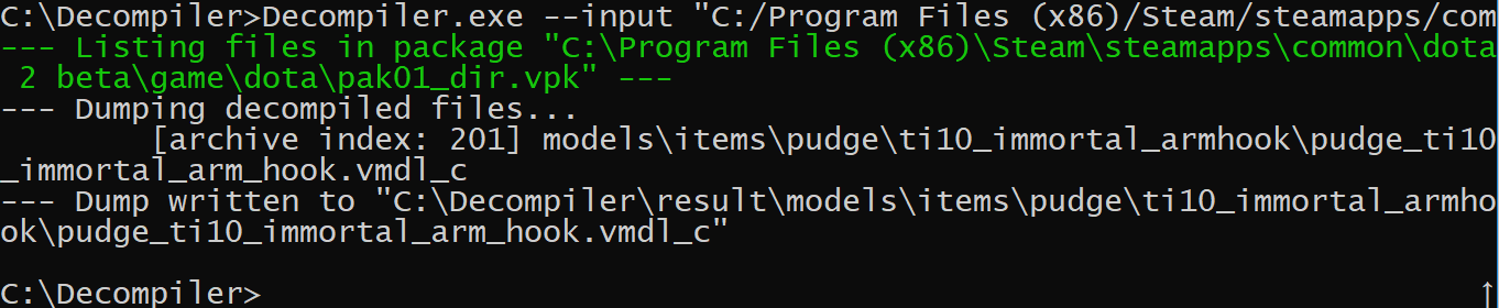 cli decompile to .vmdl · Issue #361 · ValveResourceFormat ...