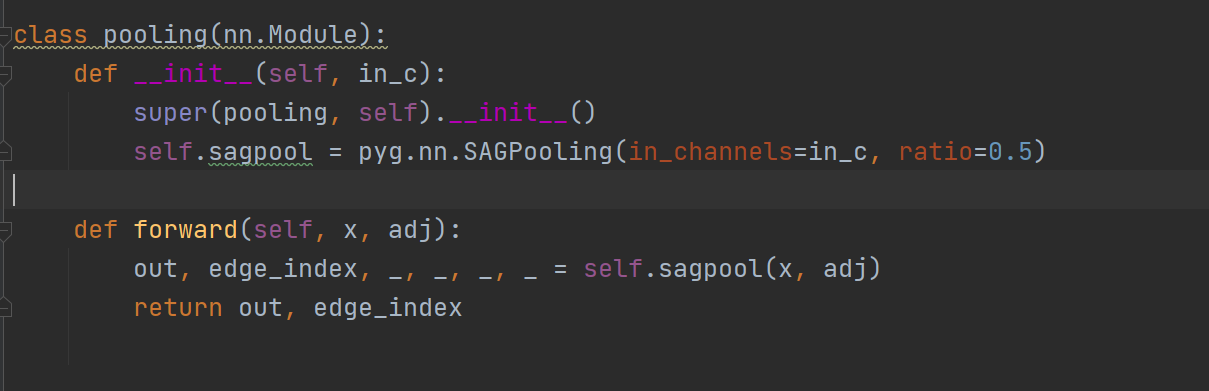 about the using way of ‘ SAGpooling’ · Issue #2139 · pyg-team/pytorch ...