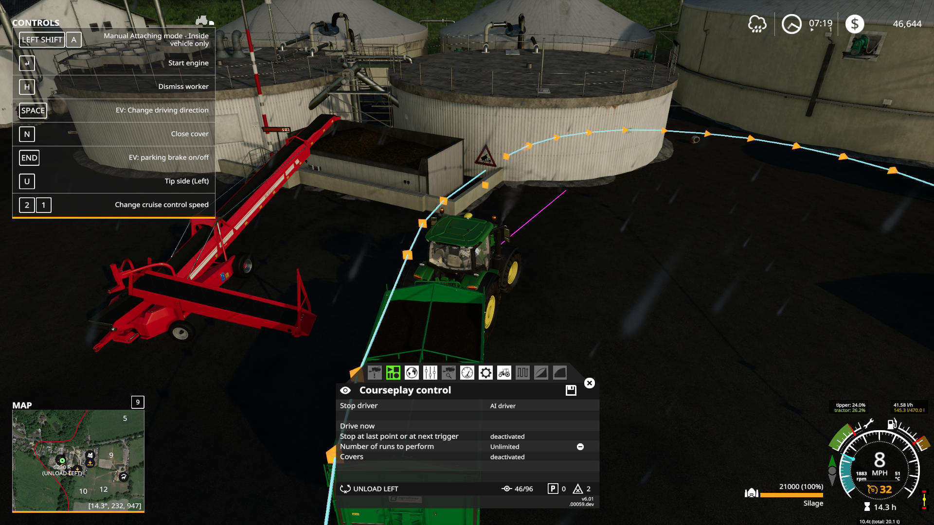 Not unloading at dropped unload point · Issue #3202 · Courseplay/courseplay · GitHub