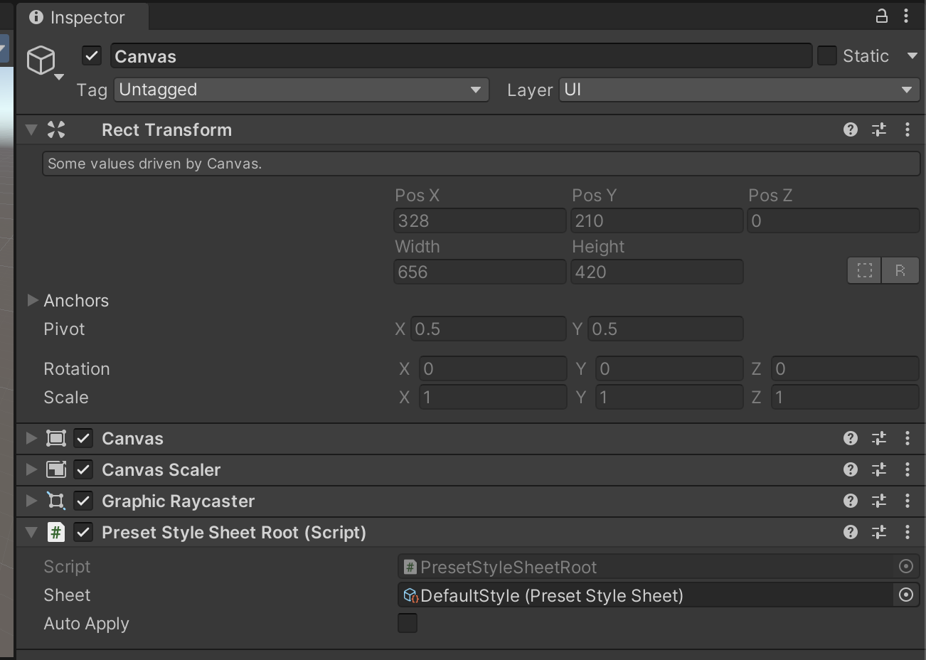Github Locus84locuspresetstyle Css Like Component Style Definition Using Presets In Unity3d
