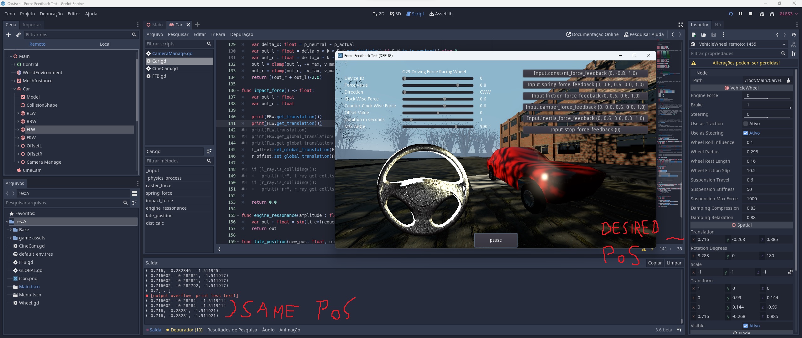 Vehiclewheelgettranslation Return Wrong Position · Issue 82822 · Godotenginegodot · Github
