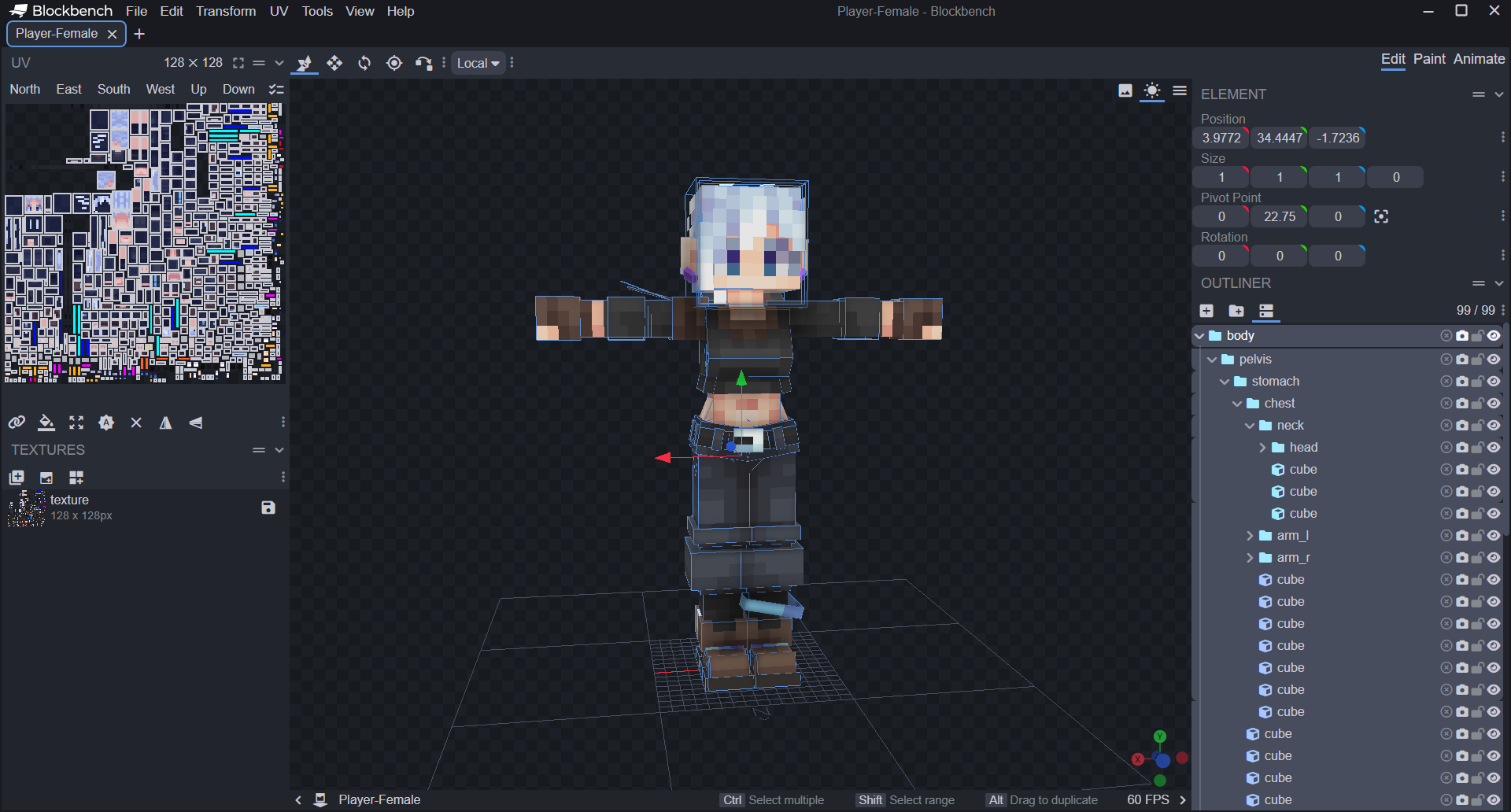 🧊 [Suggestion] Rig, Bone Support (FBX, GLTF (GLB)) · Issue #1679 · JannisX11/blockbench · GitHub