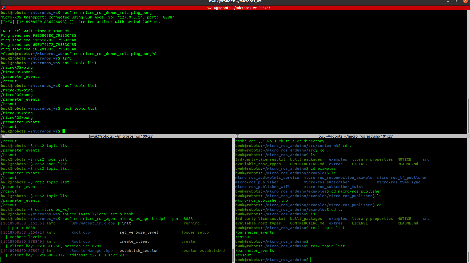 Node doesn't display · Issue #223 · micro-ROS/micro_ros_arduino · GitHub