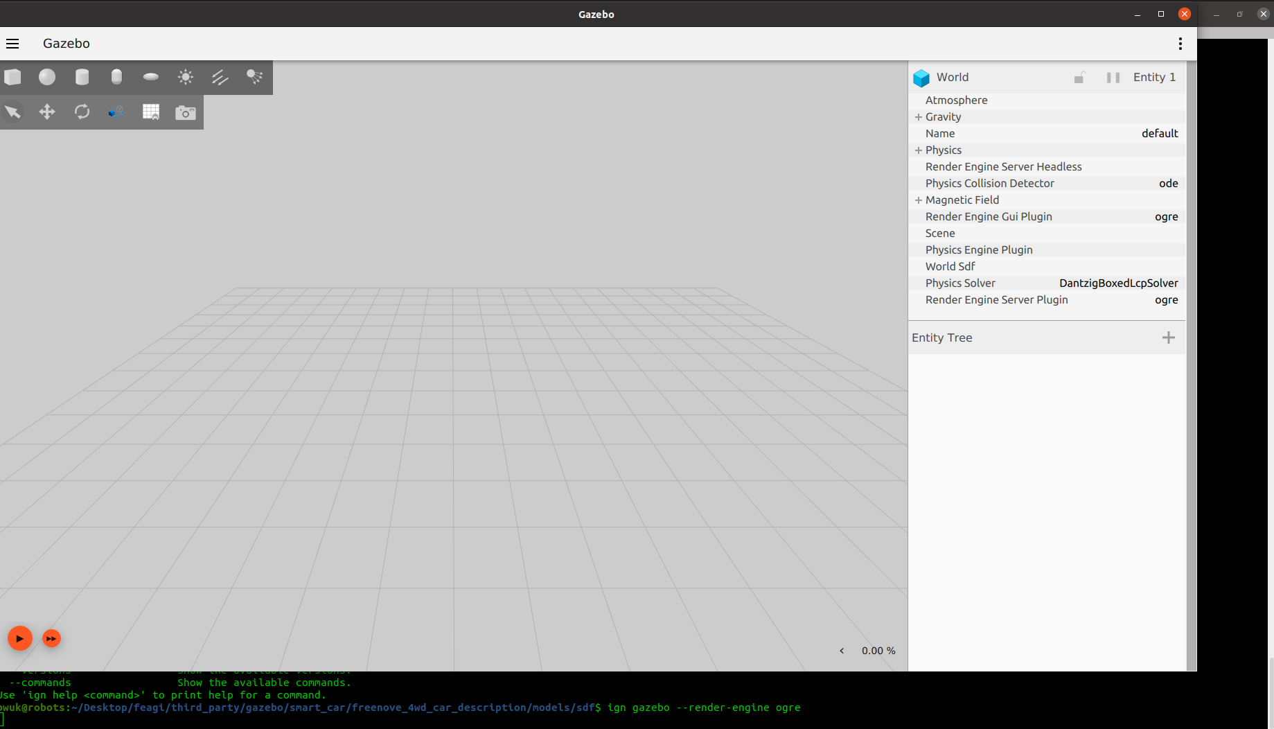 Minimal Scene crash on Fortress · Issue #1114 · gazebosim/gz-sim · GitHub