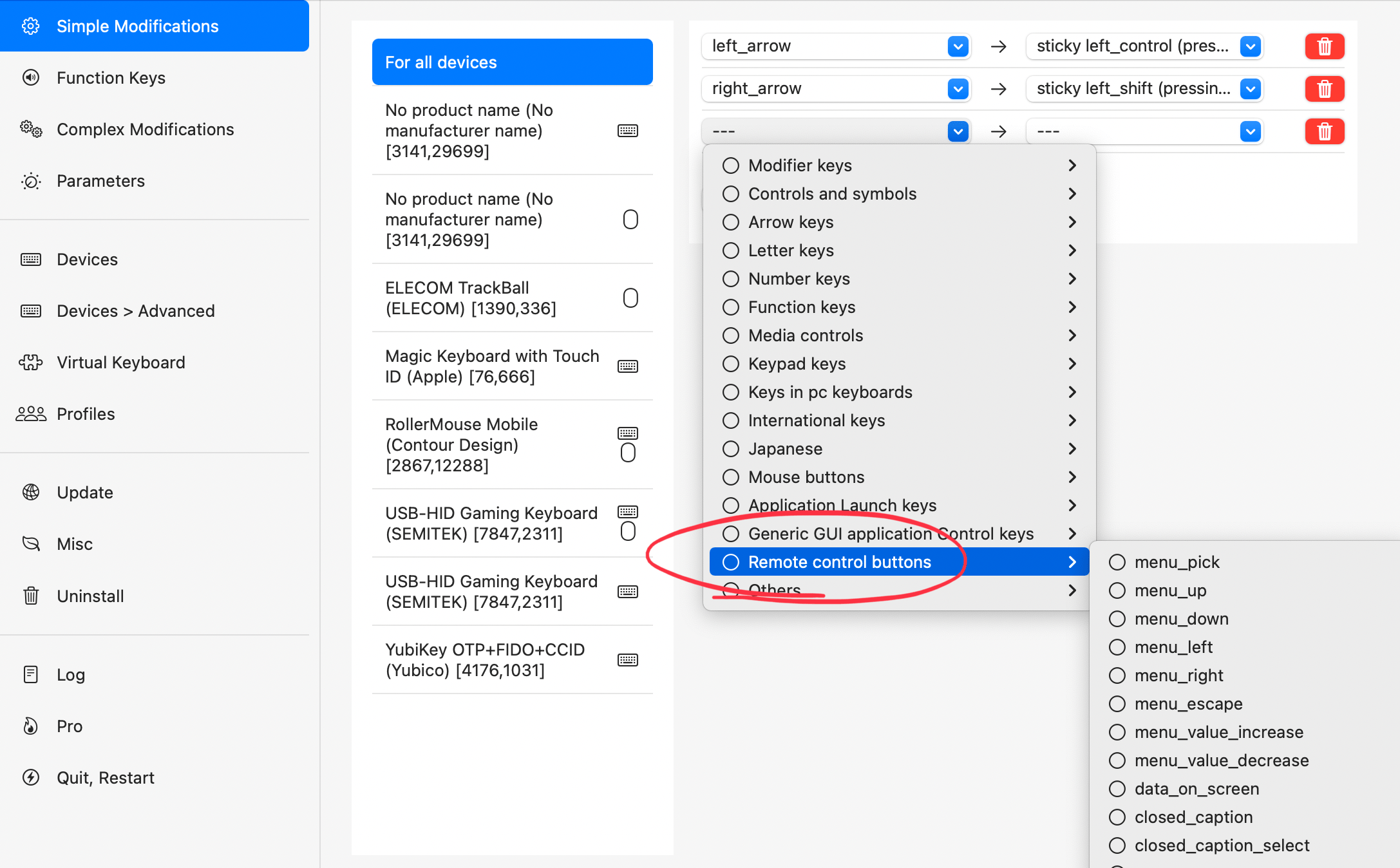 Add "Unknown Events"? (Mi Box S bluetooth remote) · Issue #3098 · pqrs-org/Karabiner-Elements ...