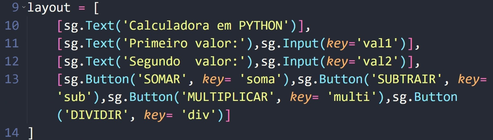 GitHub - jo4o0rn3ll4s/Calculadora_Simples_com_PySimpleGUI: Um programa ...