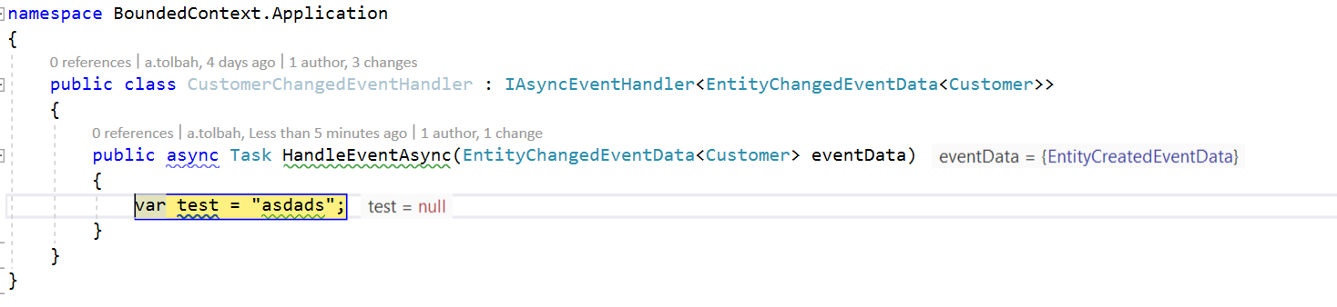 EntityChangedEventData doesn't trigger when updating entities with value objects · Issue #4071 ...