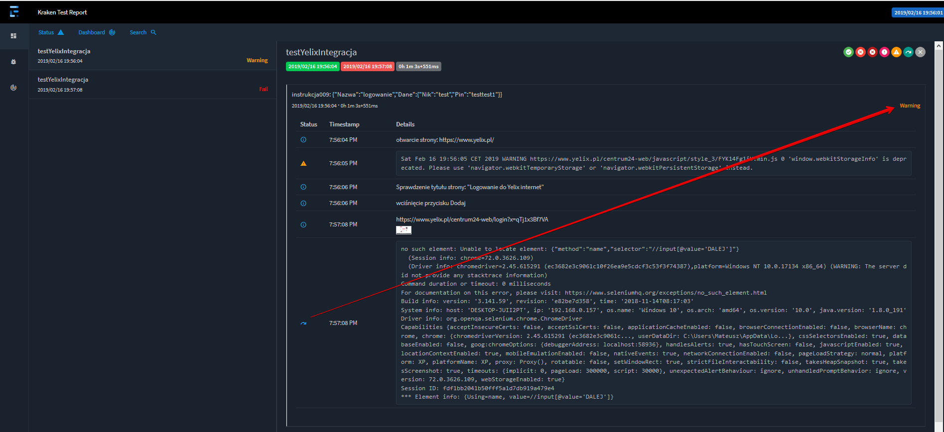 Why Warning Is More Important Than Skip · Issue 55 · Extent Frameworkextentreports Java · Github 