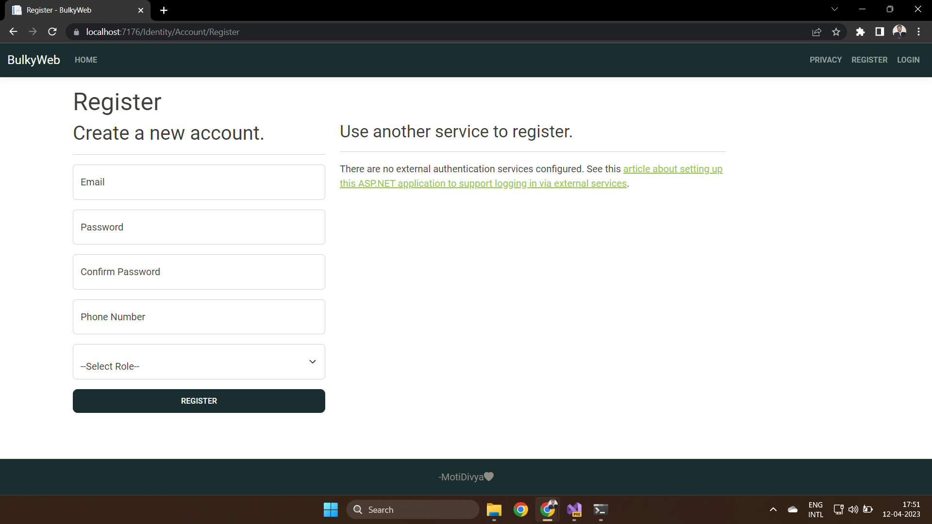 GitHub - divyesh1099/Bulky_MVC: .NET MVC E-commerce Website for Selling Books