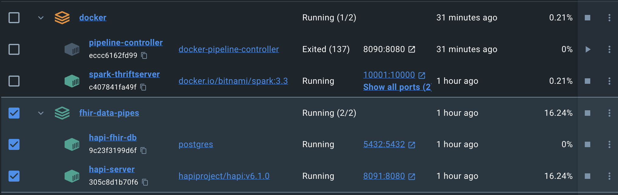 Help needed running a fhri pipeline controller · Issue #782 · google/fhir-data-pipes · GitHub