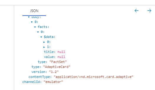 Array data binding in adaptive card not working · Issue #3422 · microsoft/BotFramework-Composer ...