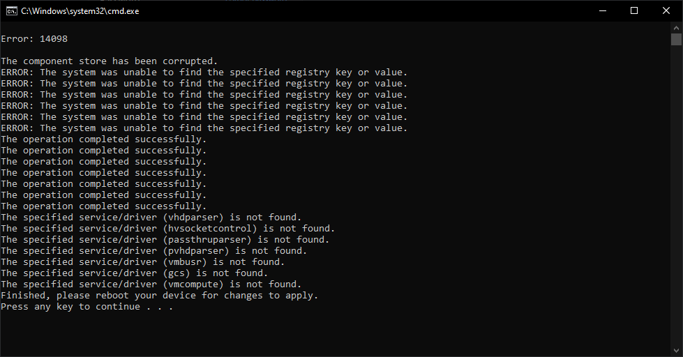 [BUG REPORT] - Cannot enable Hyper-V · Issue #645 · Atlas-OS/Atlas · GitHub