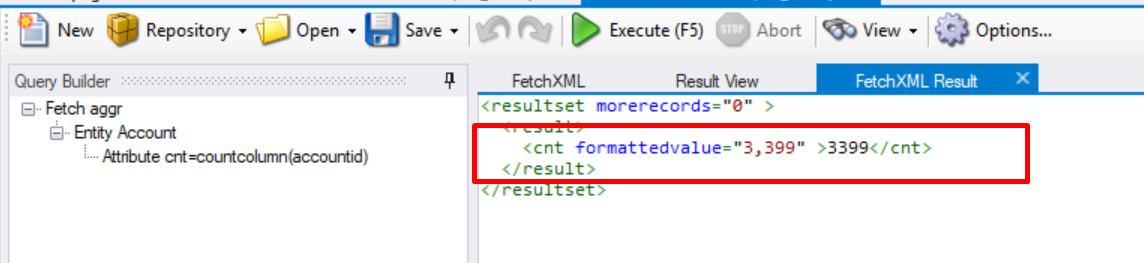Aggregate columns not working · Issue #294 · rappen/FetchXMLBuilder · GitHub