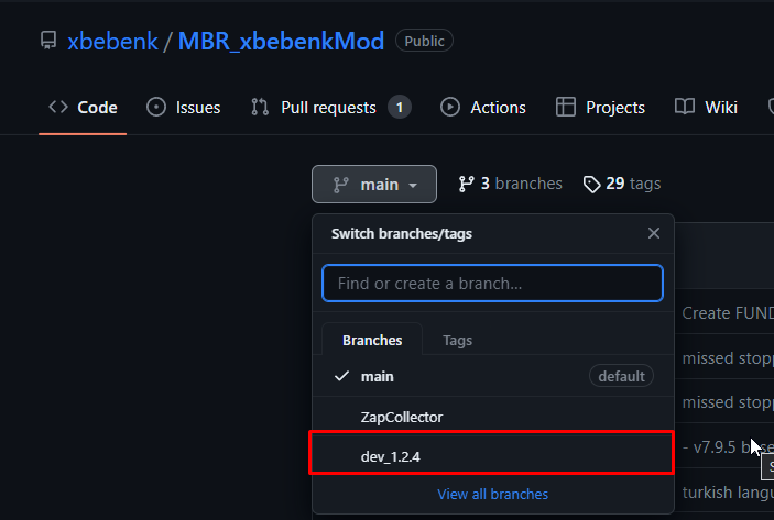 GitHub - xbebenk/MBR_xbebenkMod