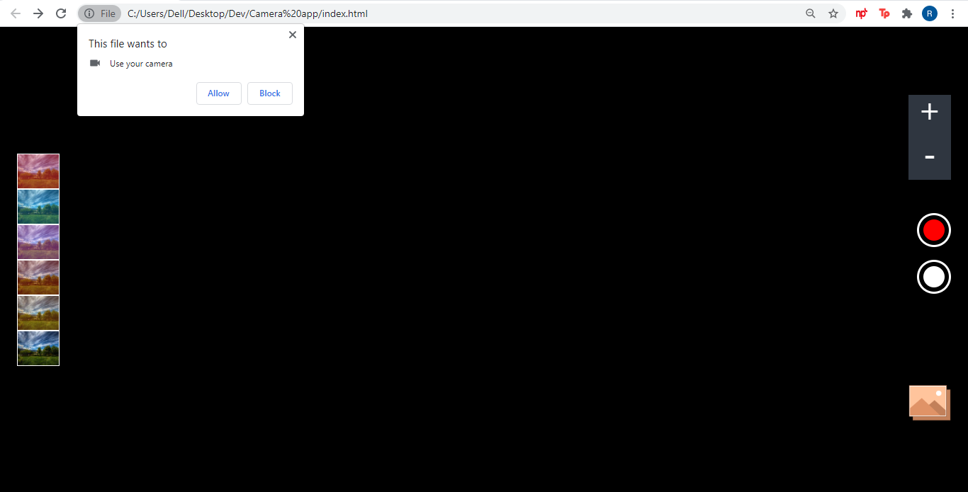 GitHub - bhardwajpriyam9/My-Camera-app: This is a camera app built by ...
