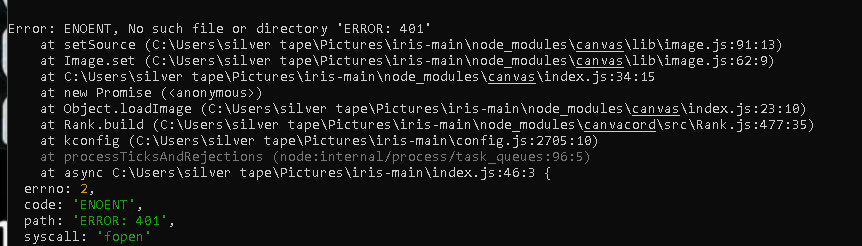erro e fecha a iris · Issue #411 · KillovSky/Iris · GitHub