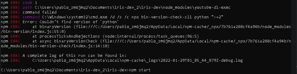 nao consigo iniciar · Issue #512 · KillovSky/Iris · GitHub
