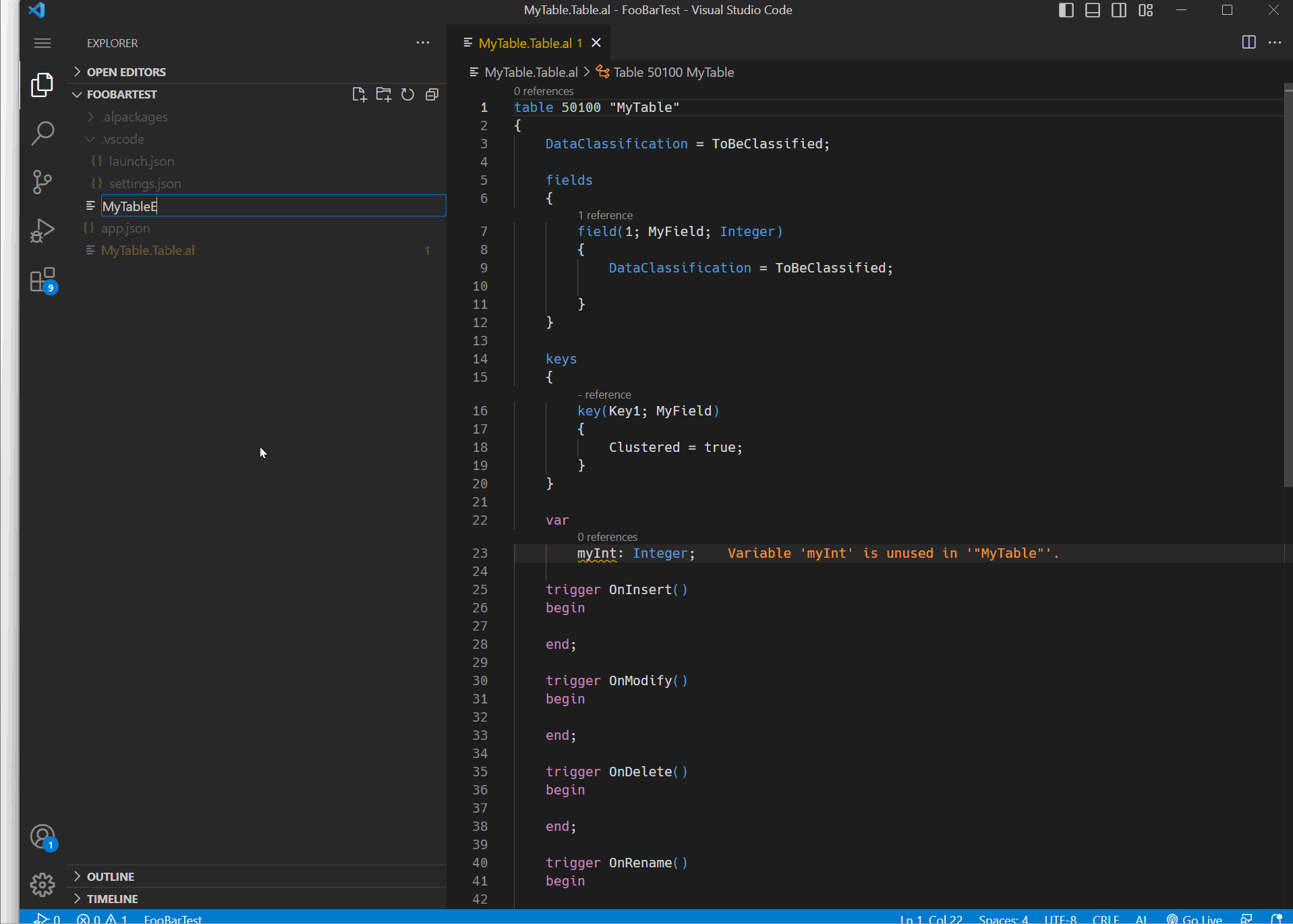 Intellisense not suggesting IDs when using snippets · Issue #7328 · microsoft/AL · GitHub