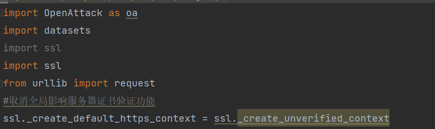 SSL Certificate Verify Failed · Issue #247 · thunlp/OpenAttack · GitHub
