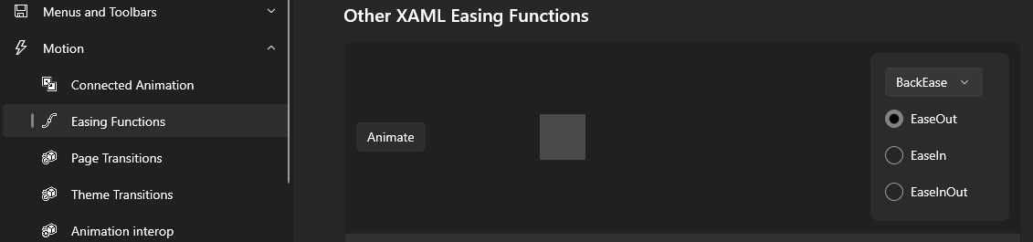 Drop down button on "Easing Functions" page doesn't work · Issue #971 · microsoft/WinUI-Gallery ...