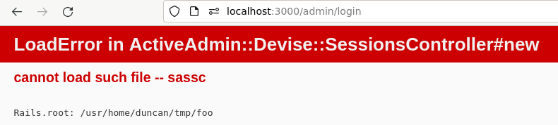 ActiveAdmin requires the sassc Gem but doesn't install it · Issue #7899 · activeadmin ...