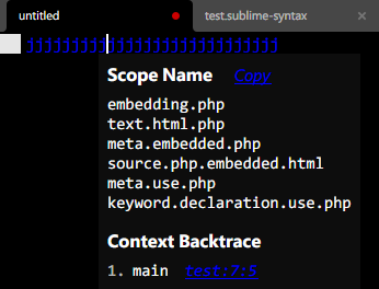 Wrong color rule is picked for the scope · Issue #5395 · sublimehq/sublime_text · GitHub
