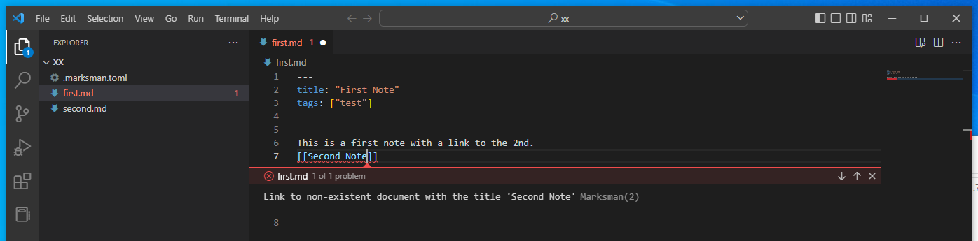Wikilinks Are Not Triggered · Issue 8 · Sublimelsp Lsp Marksman · Github