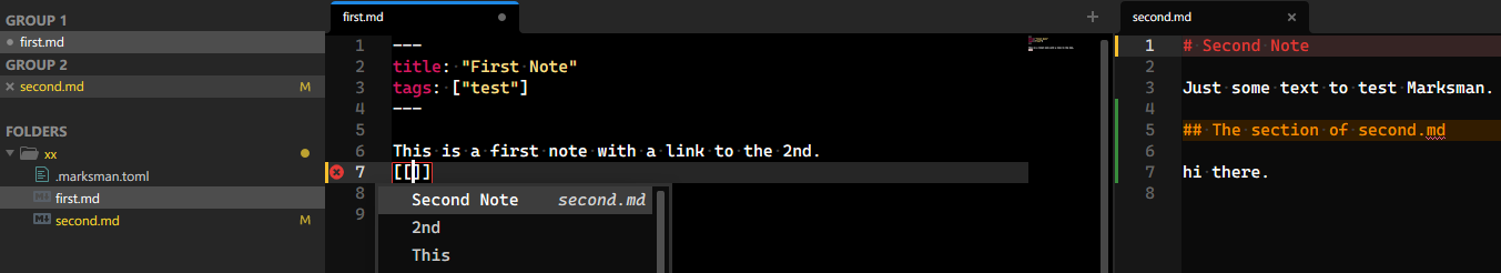 Wikilinks Are Not Triggered · Issue 8 · Sublimelsp Lsp Marksman · Github