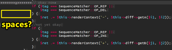 PSR2 · Issue #2 · jfcherng/php-diff · GitHub