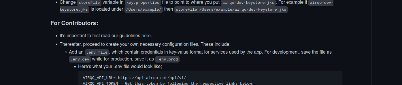 Broken link in mobile README file · Issue #1010 · airqo-platform/AirQo-frontend · GitHub