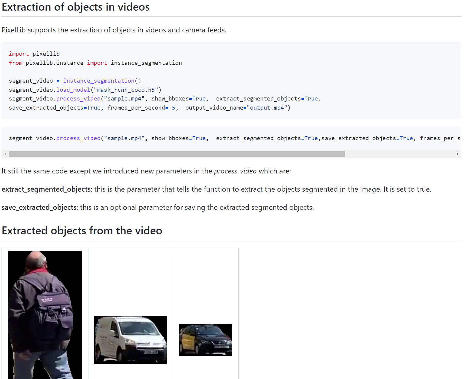How to save the extracted objects in video to another video? · Issue #127 · ayoolaolafenwa ...