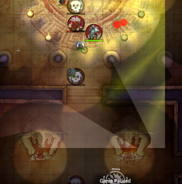 Token Lighting is being put off center and is showing it emit in a ...