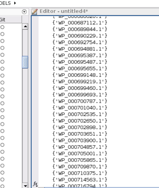 exportModel error: model contains certain columns with regex characters · Issue #371 ...