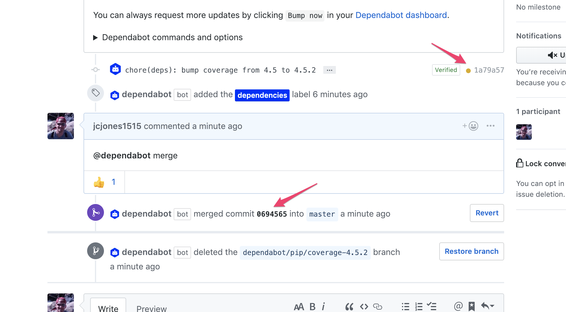 "@dependabot merge" merged before CI passed · Issue #212 · dependabot/feedback · GitHub