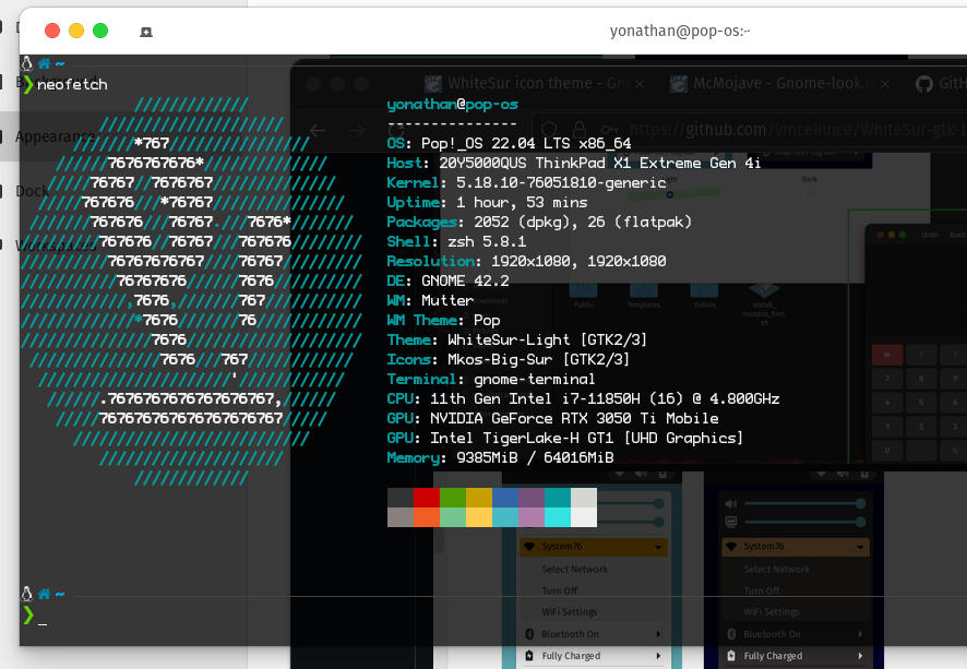 Mixed themes Dark/Light on Pop!_OS · Issue #661 · vinceliuice/WhiteSur ...